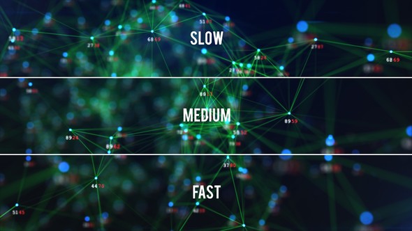 4K Digital Green Plexus Backgrounds, Motion Graphics | VideoHive