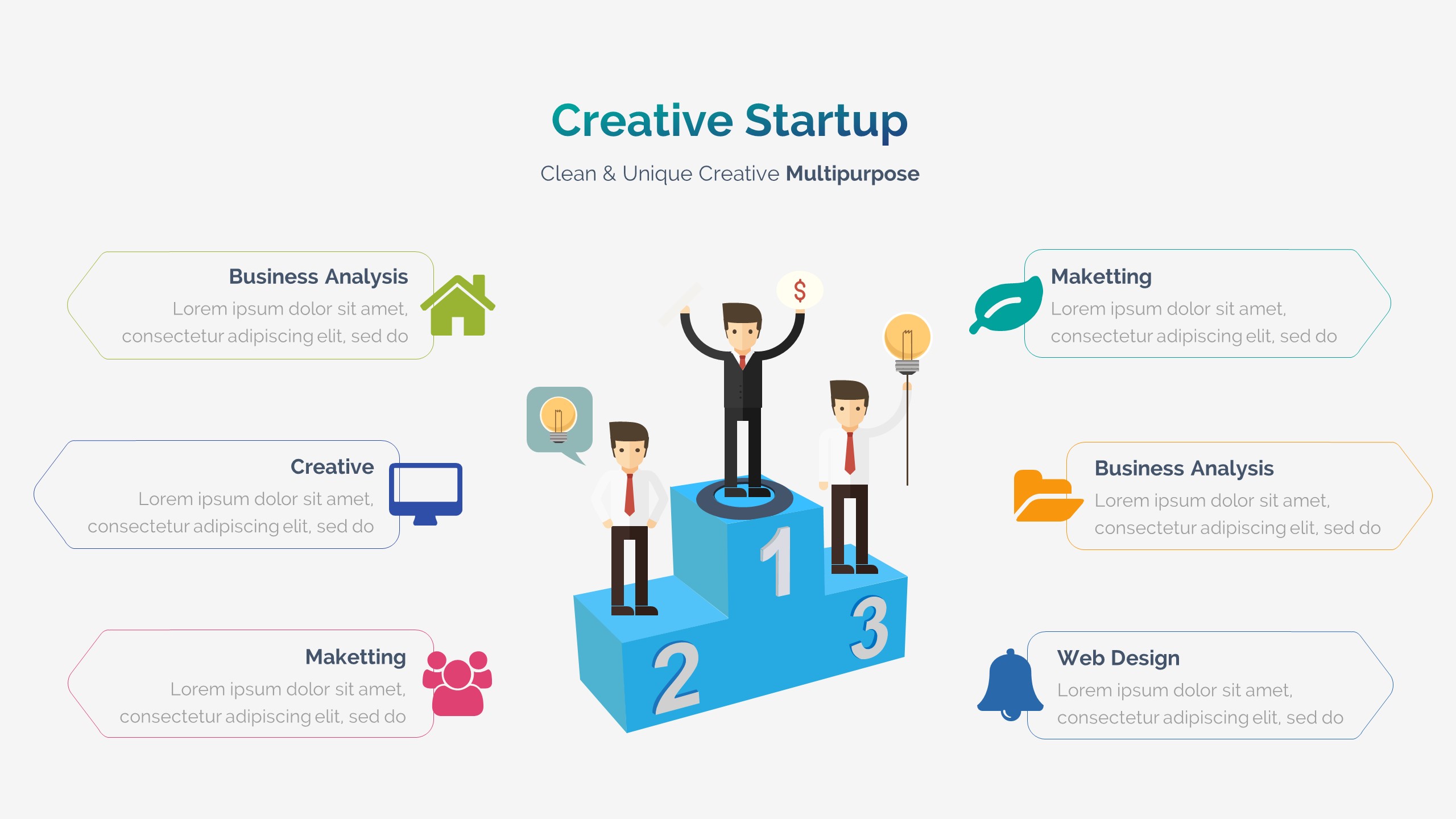 CleverSoft Multipurpose and Business Keynote Template by bypaintdesign