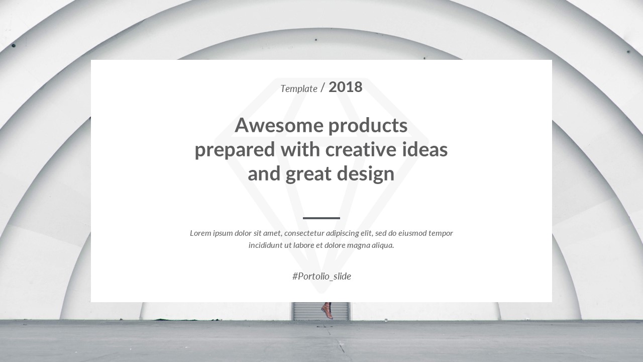 Sigma Minimalism Project Google Slide Template by bypaintdesign ...