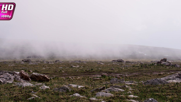 Clouds Creep on Slopes, Stock Footage | VideoHive