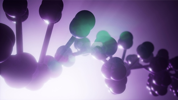 DNA Model Rotate, Motion Graphics | VideoHive