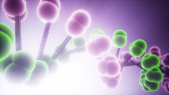 DNA Model Rotate, Motion Graphics | VideoHive