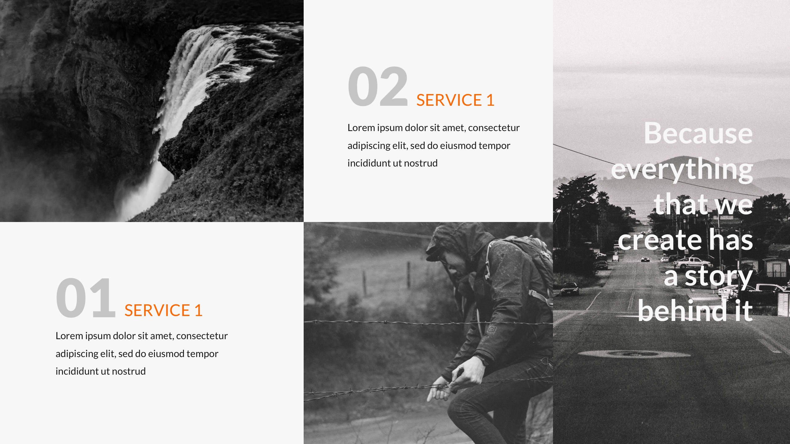 Mystery - Orange Creative Google Slide Template by bluestack | GraphicRiver