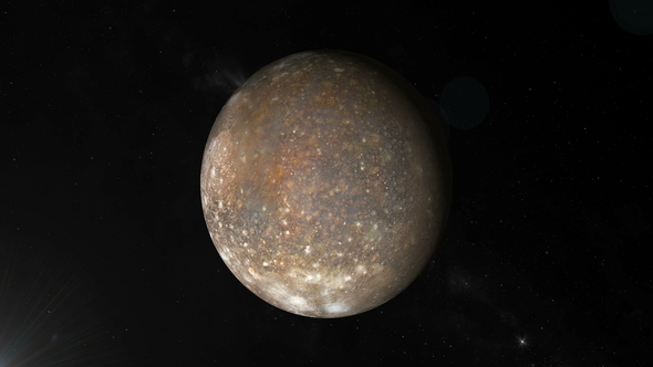Callisto, Jupiter's Moon, Motion Graphics | VideoHive
