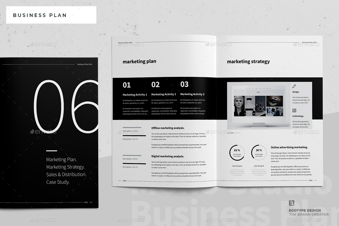 Business Plan, Print Templates | GraphicRiver
