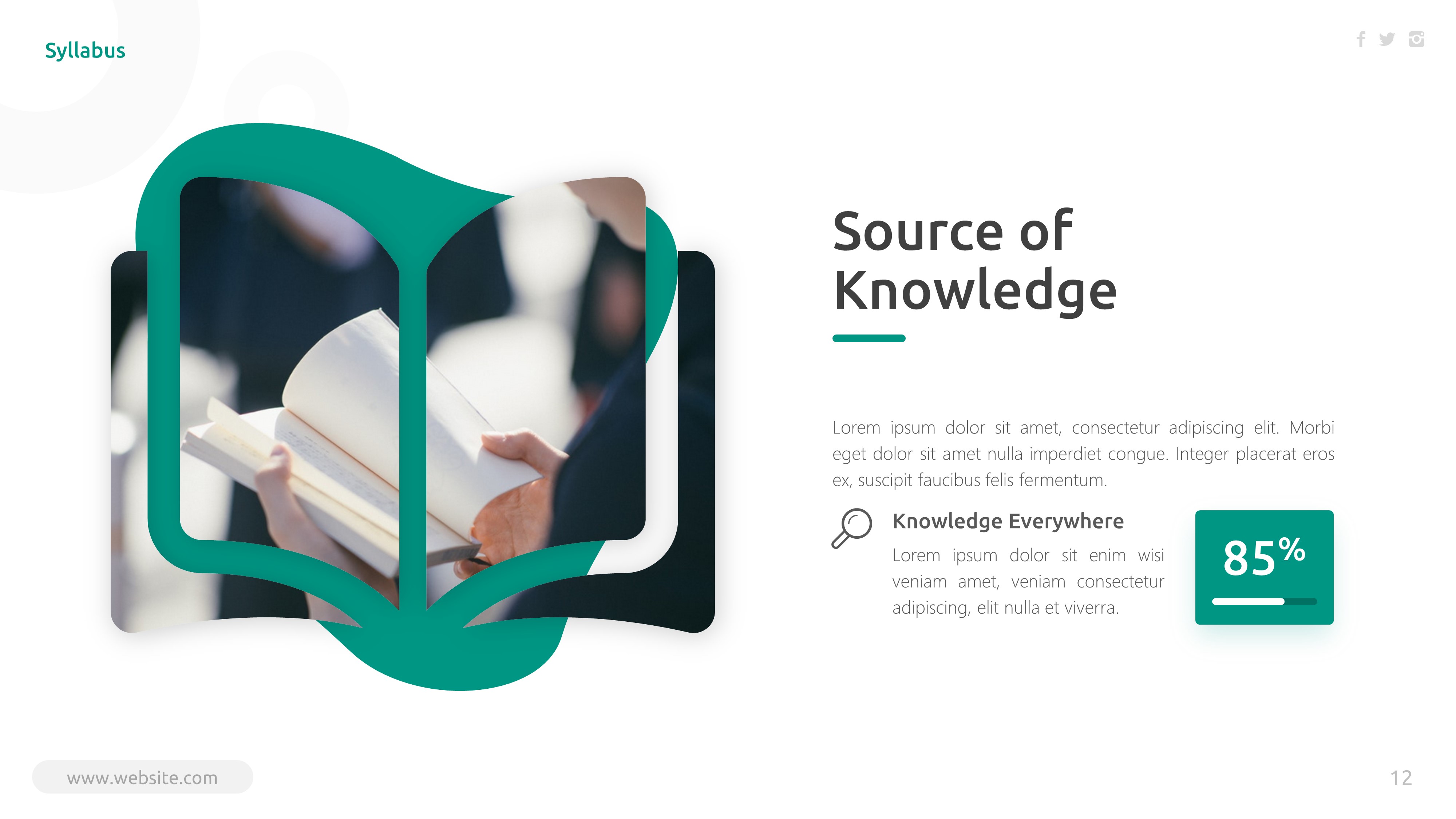 Syllabus - Education Powerpoint Template, Presentation Templates ...