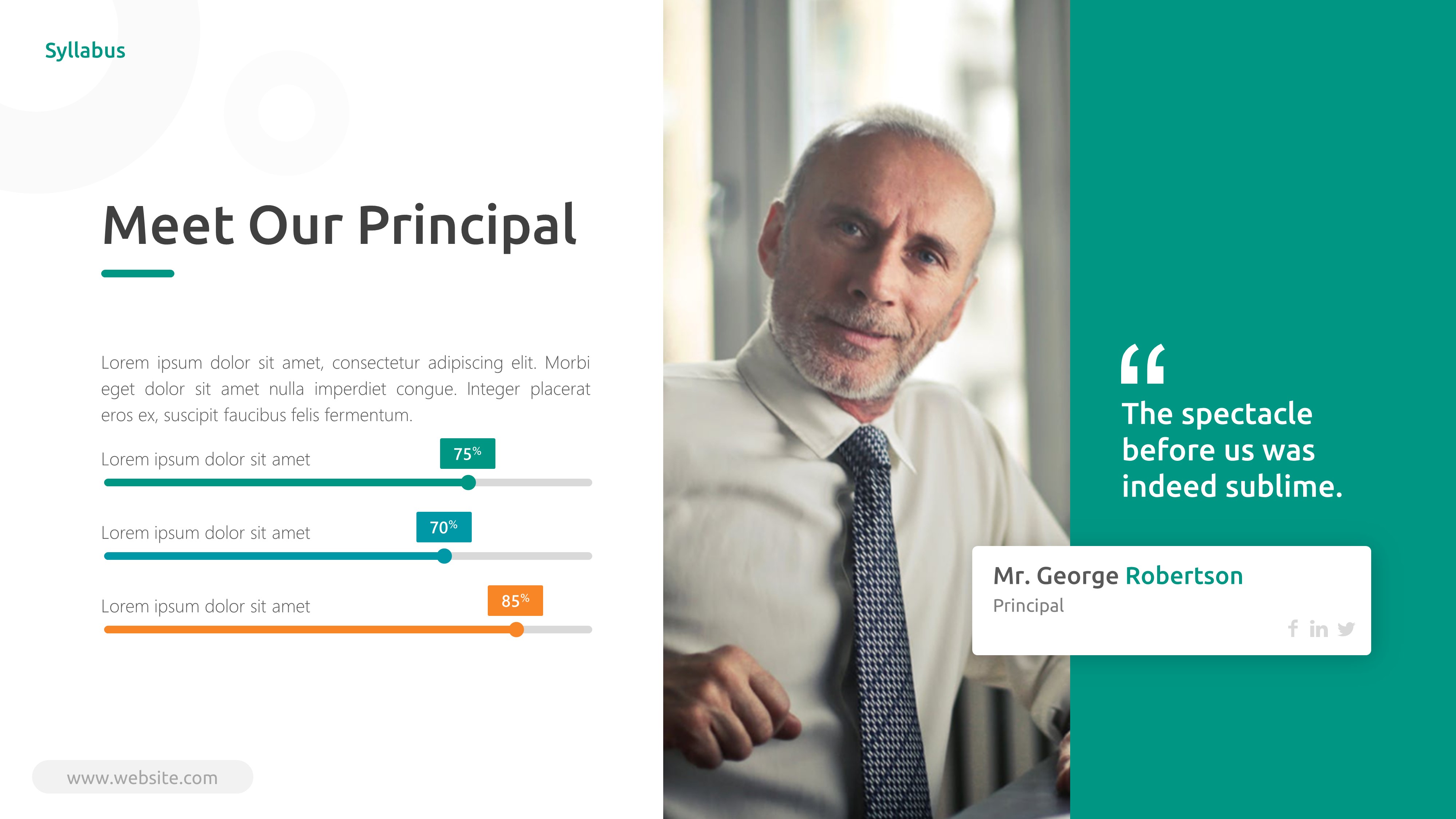 Syllabus - Education Powerpoint Template, Presentation Templates ...