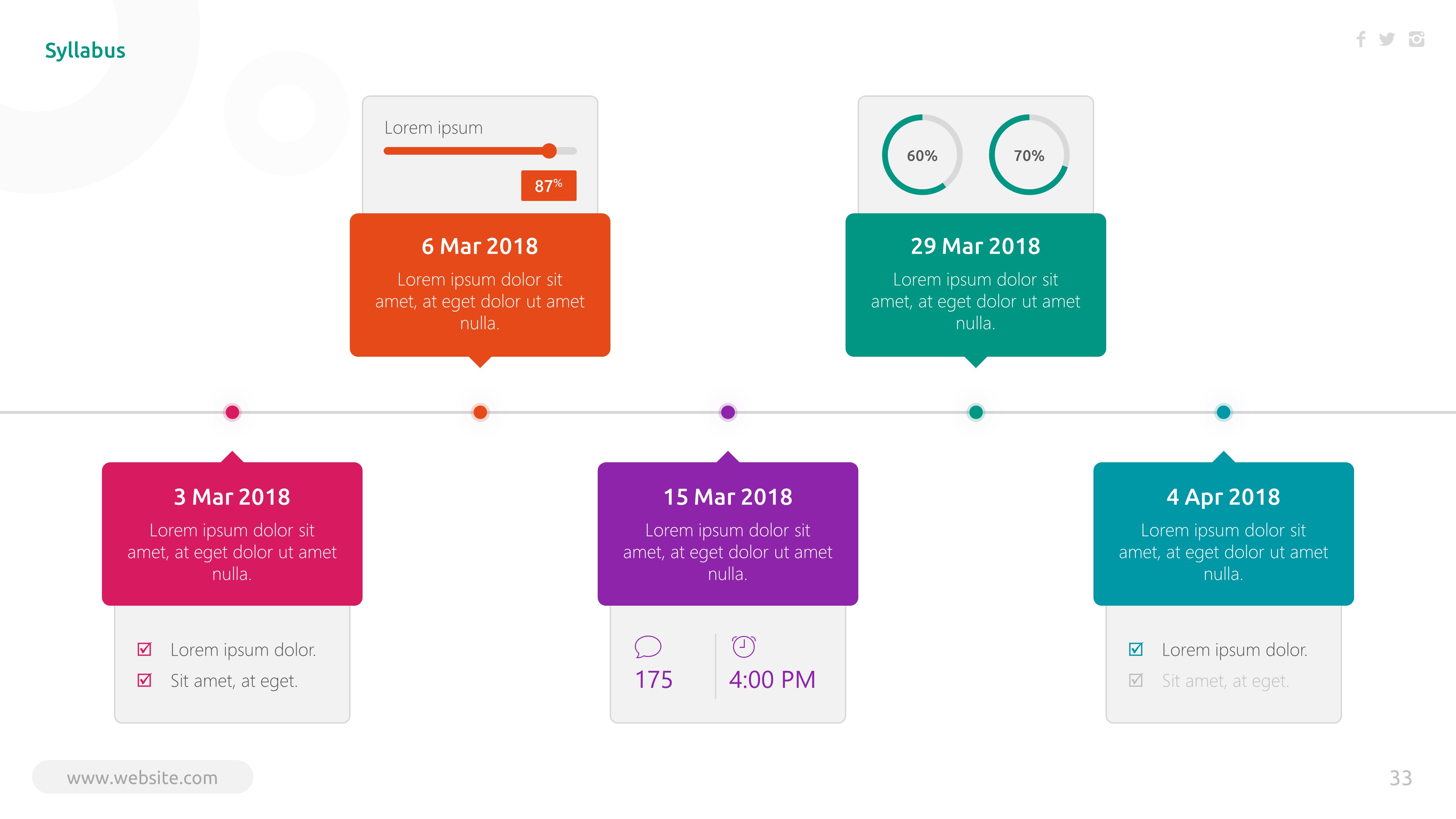 Syllabus - Education Powerpoint Template, Presentation Templates ...
