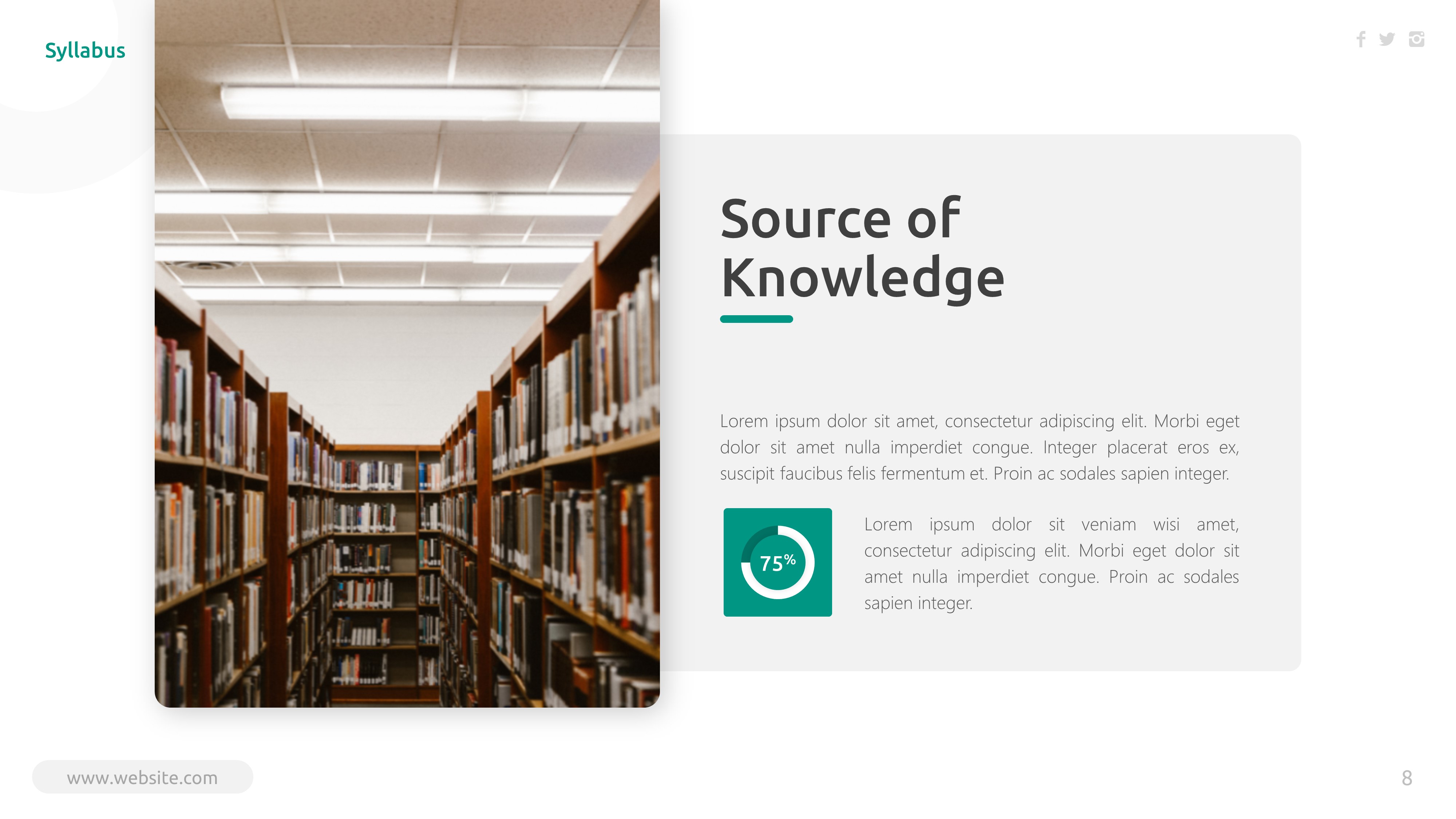 Syllabus - Education Powerpoint Template, Presentation Templates ...