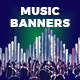 Music Web Banners, Web Elements | GraphicRiver