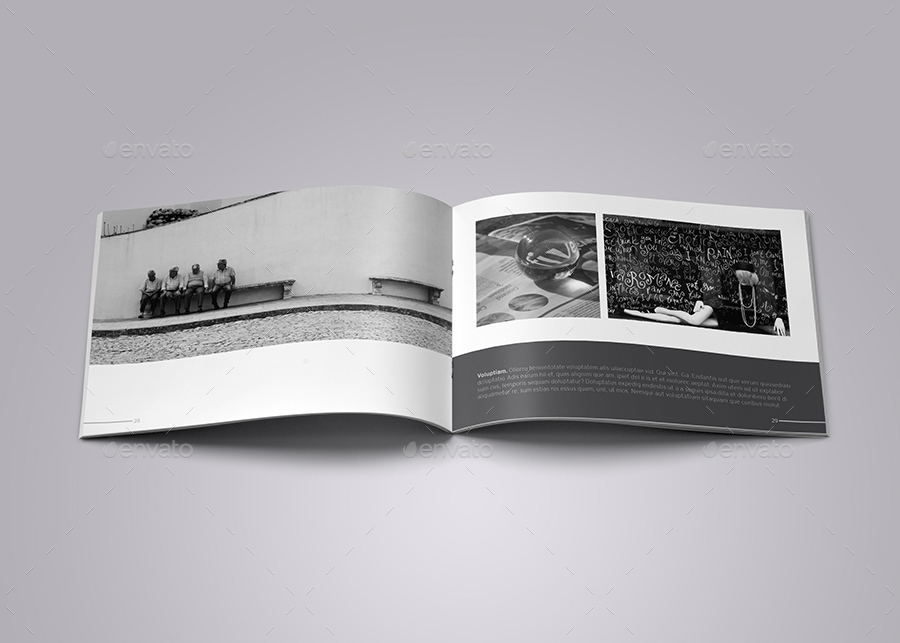 A5 Simple Album, Print Templates | GraphicRiver