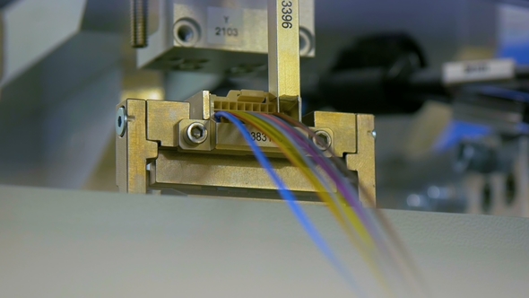 Part of the Automatic Line for the Production of Computer Cables and ...