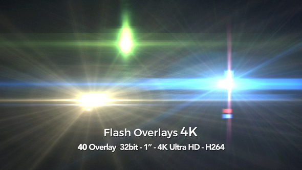 Flash Overlays 4K, Motion Graphics | VideoHive