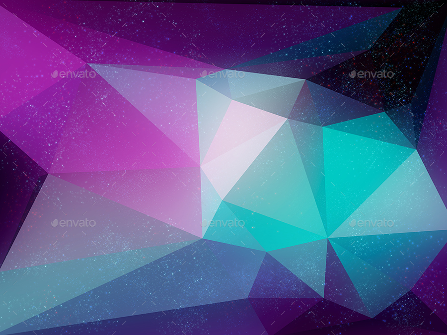 Space Polygon Backgrounds Vol.5, Graphics | GraphicRiver