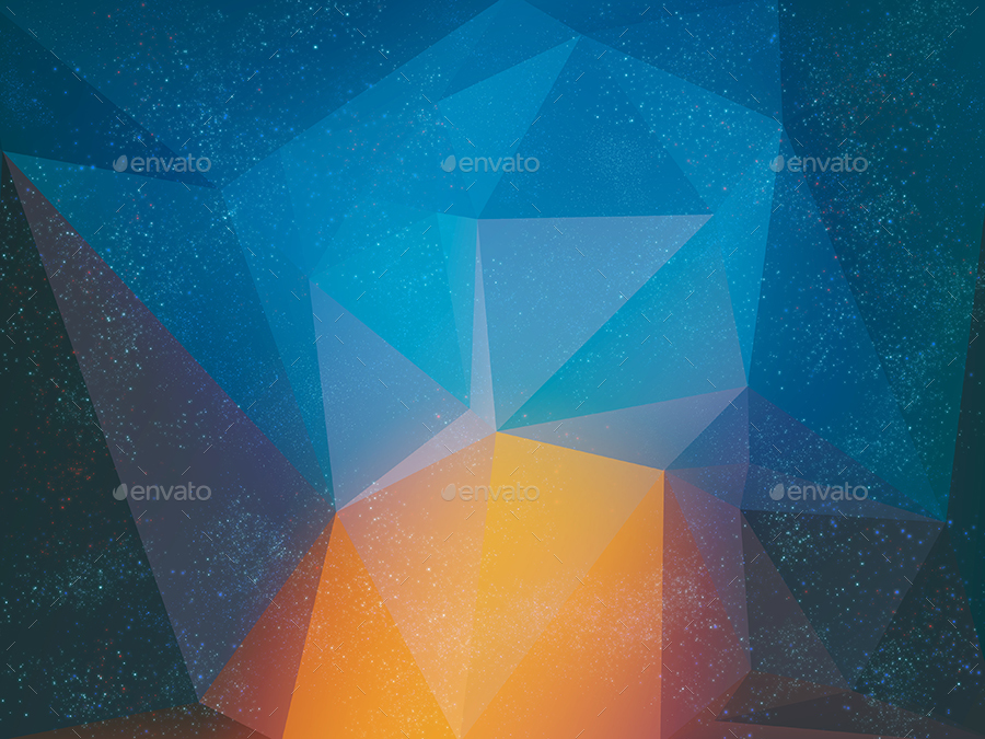 Space Polygon Backgrounds Vol.5, Graphics | GraphicRiver
