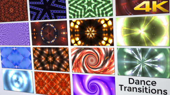 Dance Transitions, Motion Graphics | VideoHive