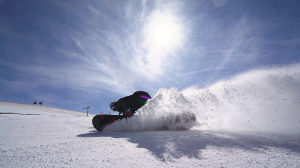 Friends Snowboarding, Stock Footage | VideoHive
