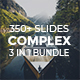 Complex Bundle 3 in 1 - Creative & Minimal Powerpoint Template ...