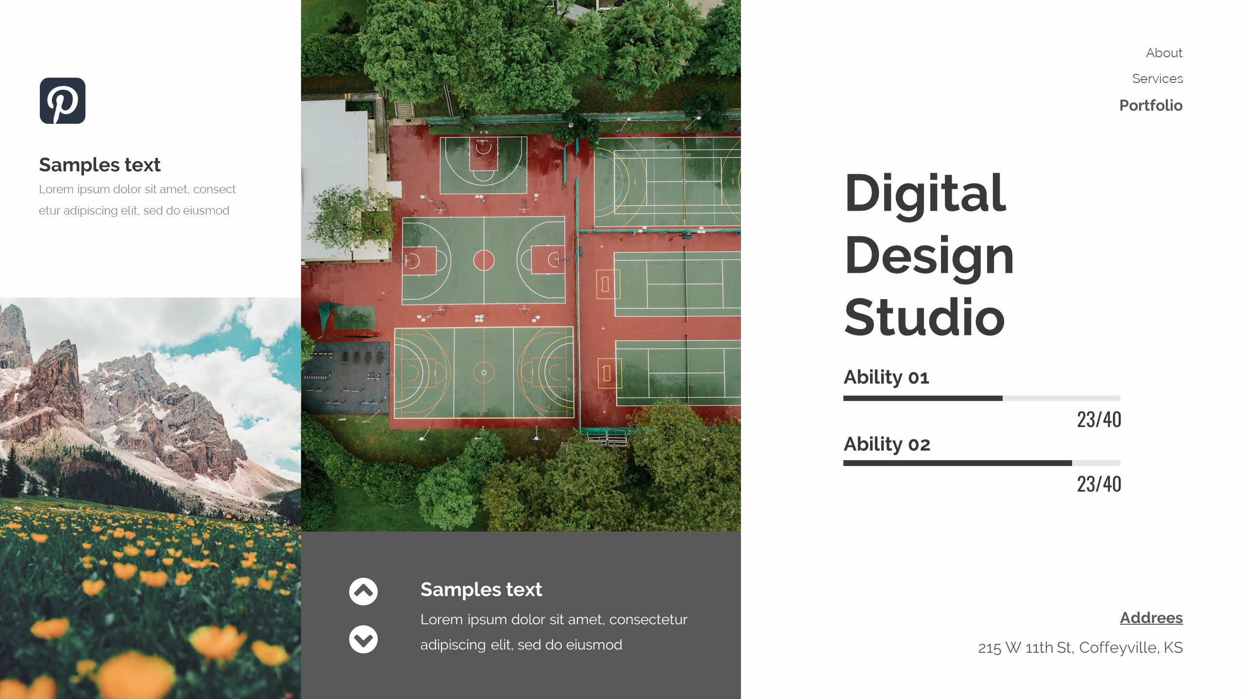 Slova Creative Project Google Slide Template, Presentation Templates