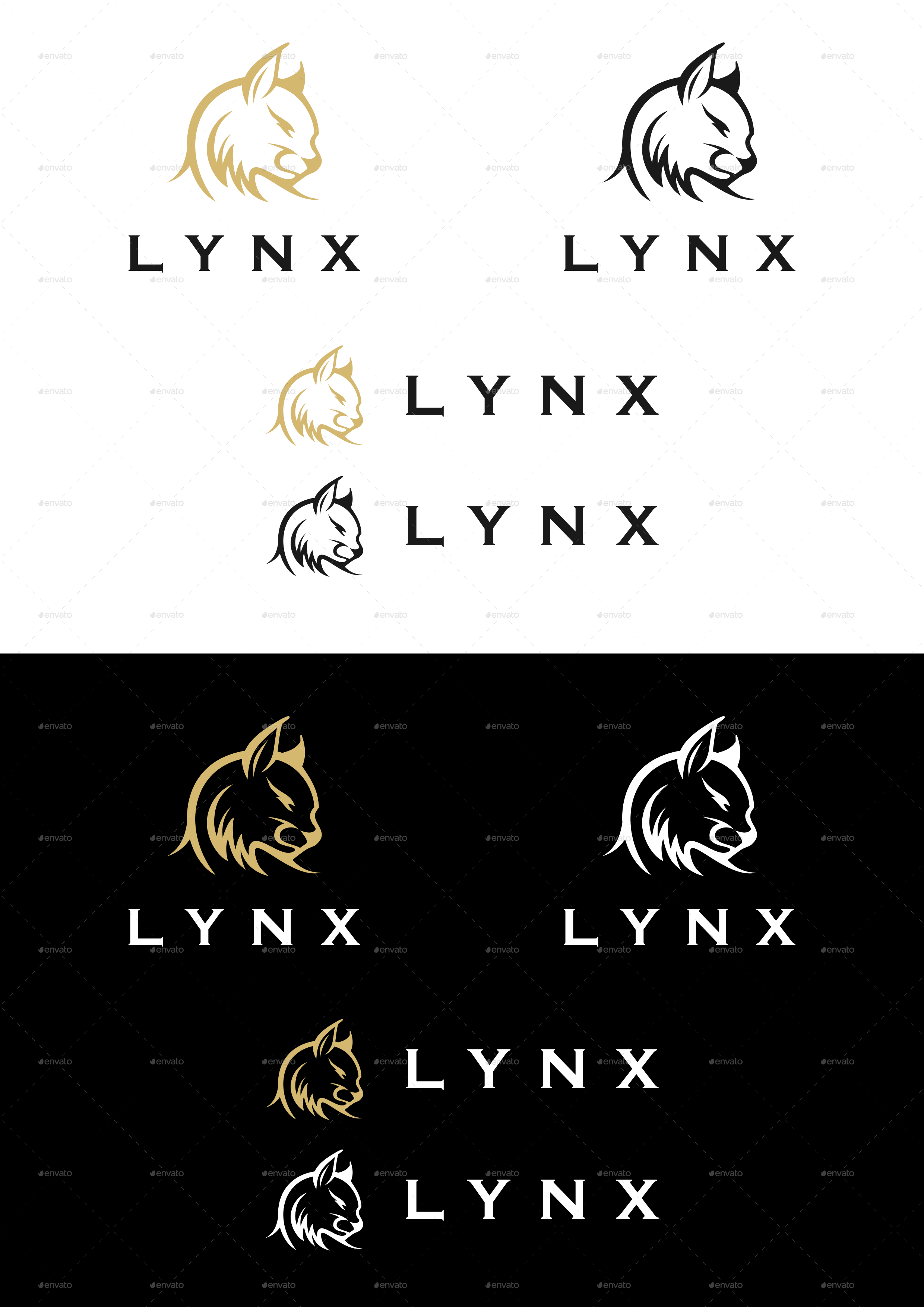 Lynx Logo, Logo Templates | GraphicRiver