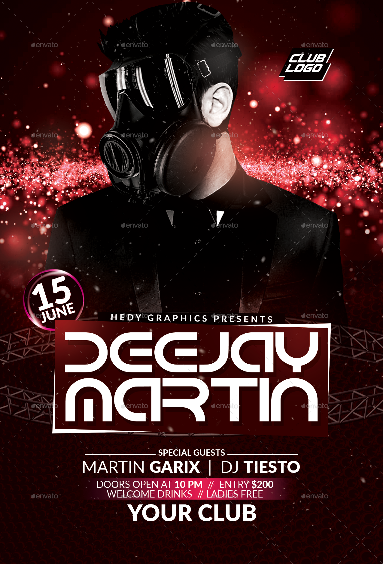 Guest Artist Flyer, Print Templates | GraphicRiver