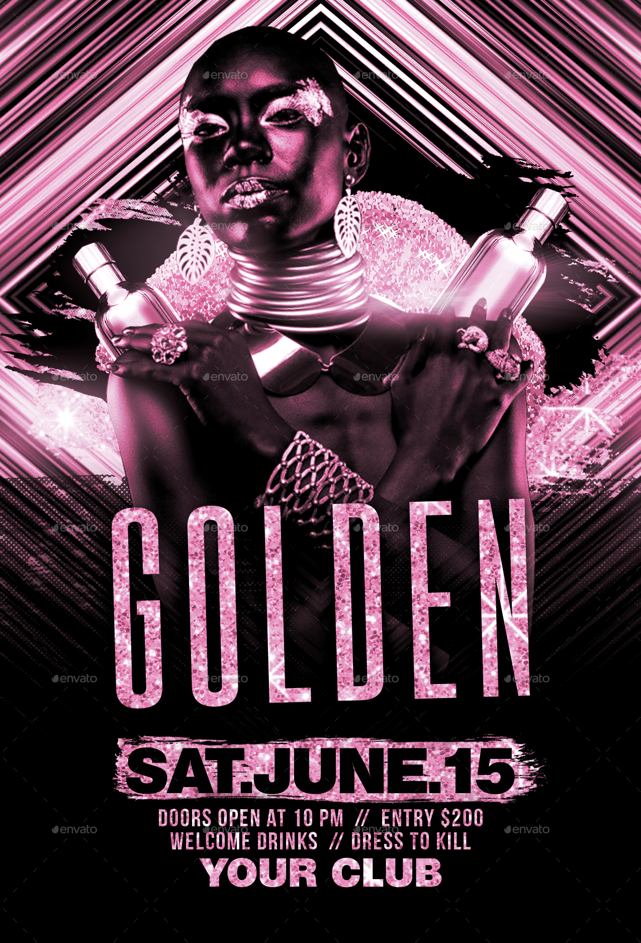 Golden Flyer, Print Templates | GraphicRiver