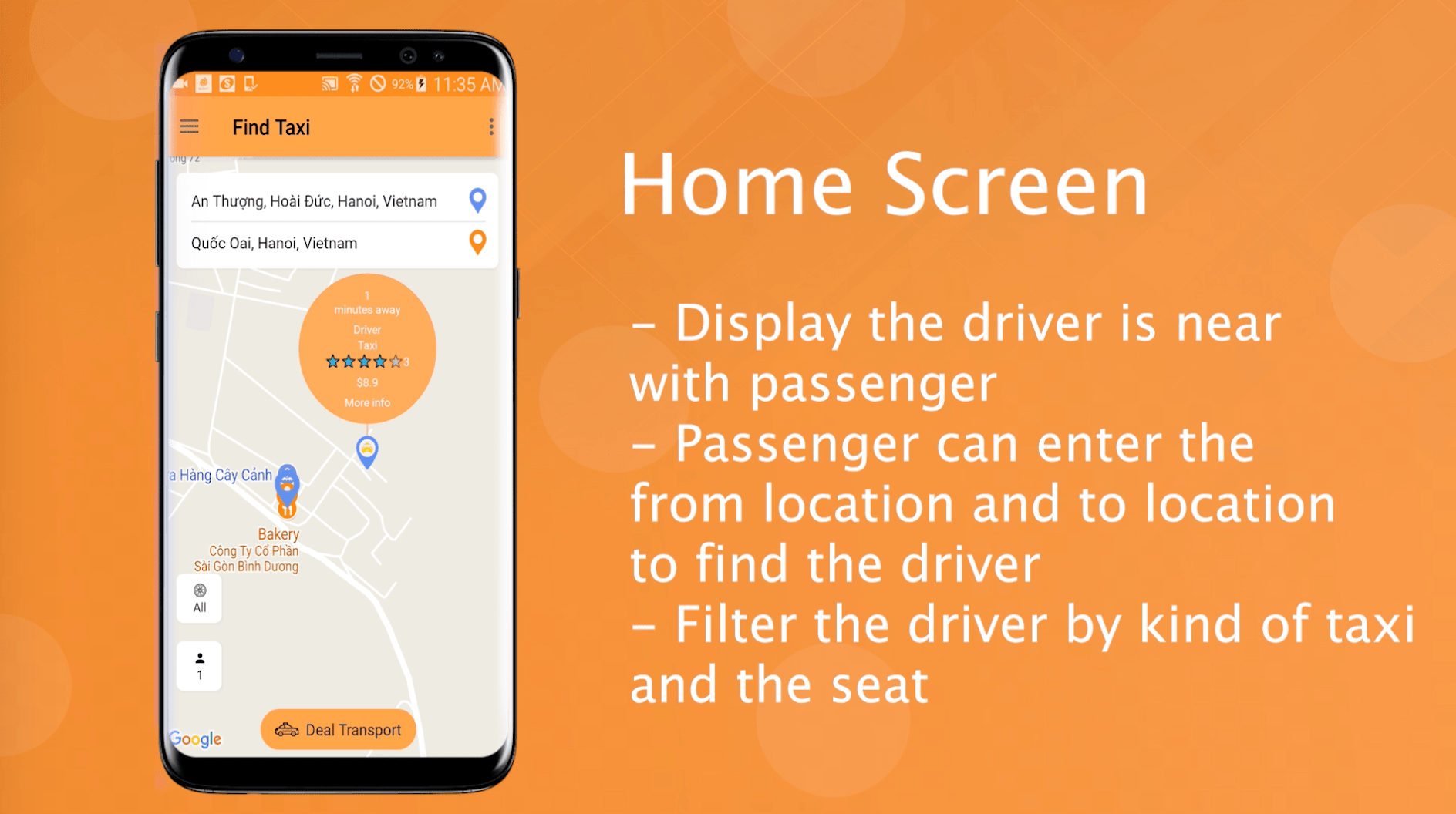 Chat Taxi Android Source Code by suusoft | CodeCanyon