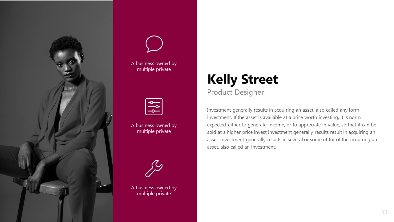 Maroon Powerpoint Template by Daisy94 | GraphicRiver