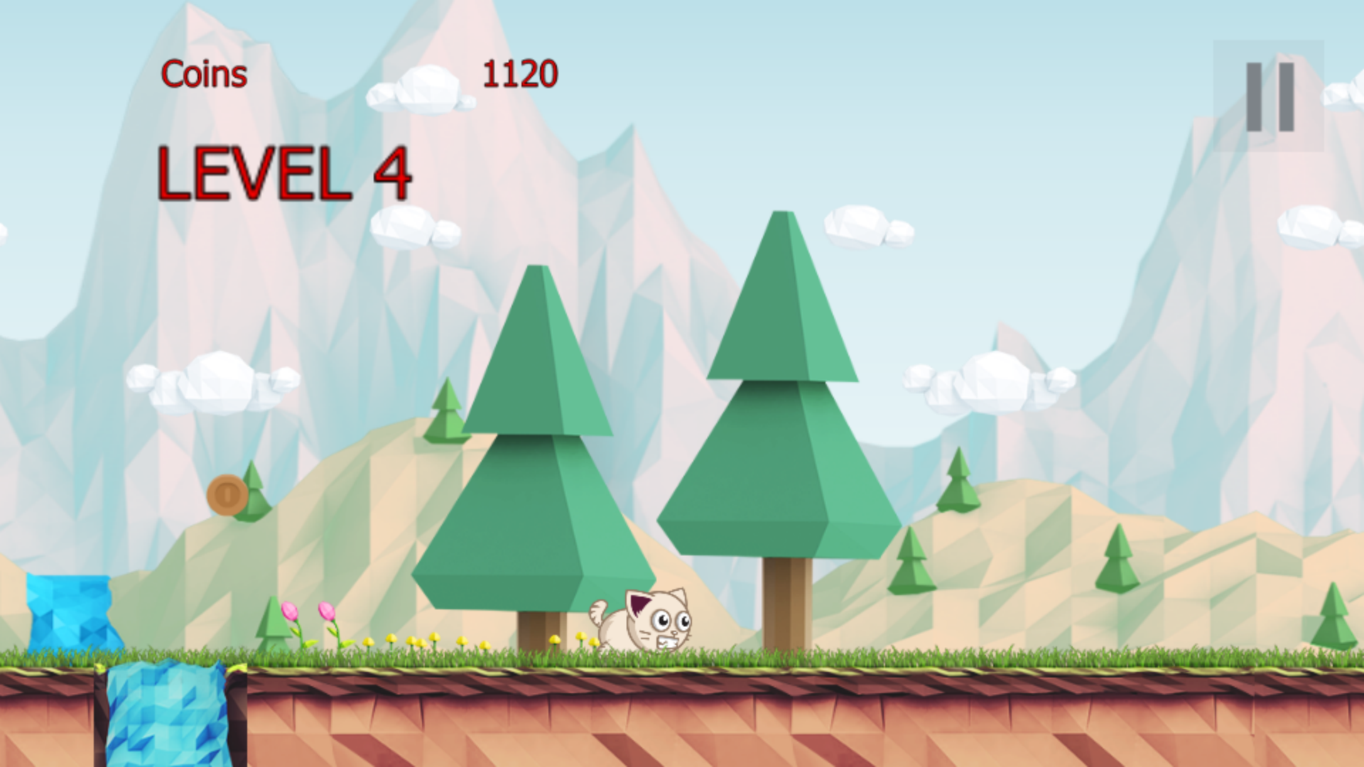 Cuty Cat Runner - Buildbox Game Template & Android Eclipse Project by orimpogames