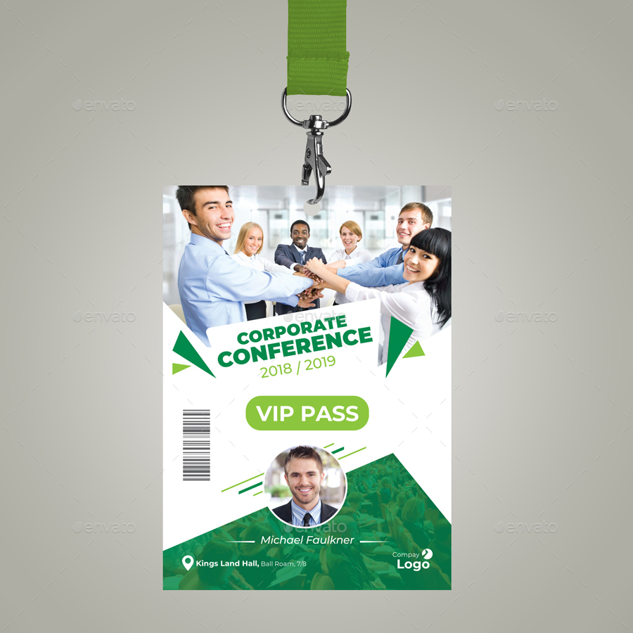 Conference VIP Pass, Print Templates | GraphicRiver