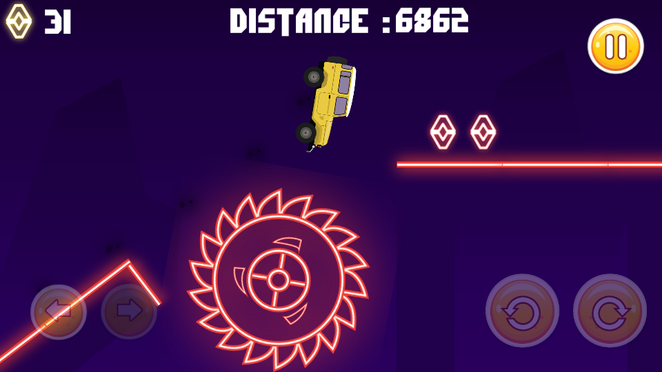 Faster Car with GDPR: Android Game-10 levels-Buildbox game-easy to ...