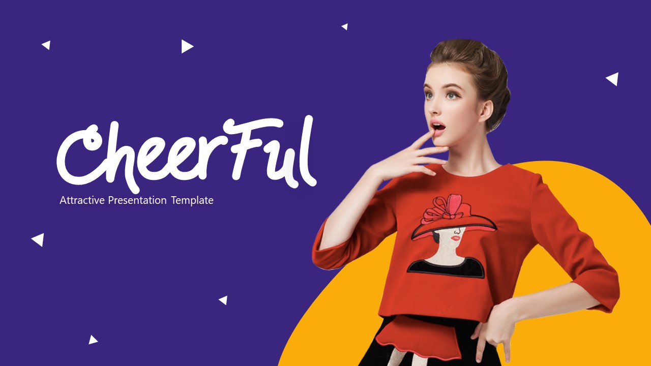 Cheerful - Attractive Powerpoint Template, Presentation Templates ...