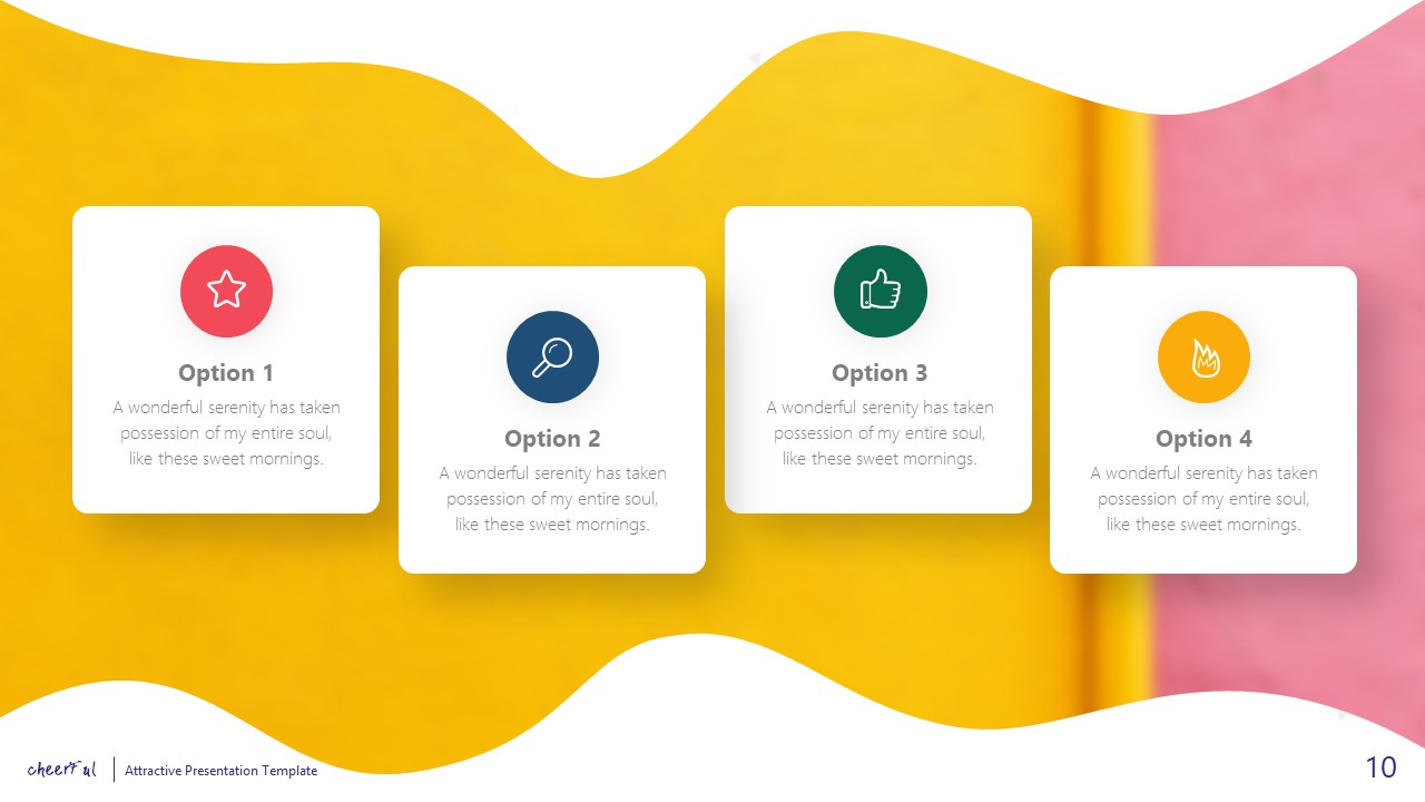 Cheerful - Attractive Powerpoint Template, Presentation Templates ...