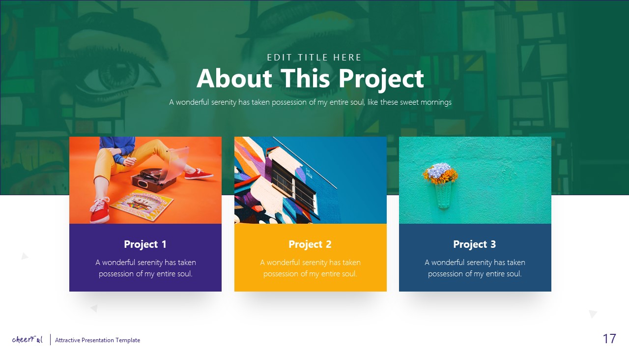 Cheerful - Attractive Powerpoint Template, Presentation Templates ...