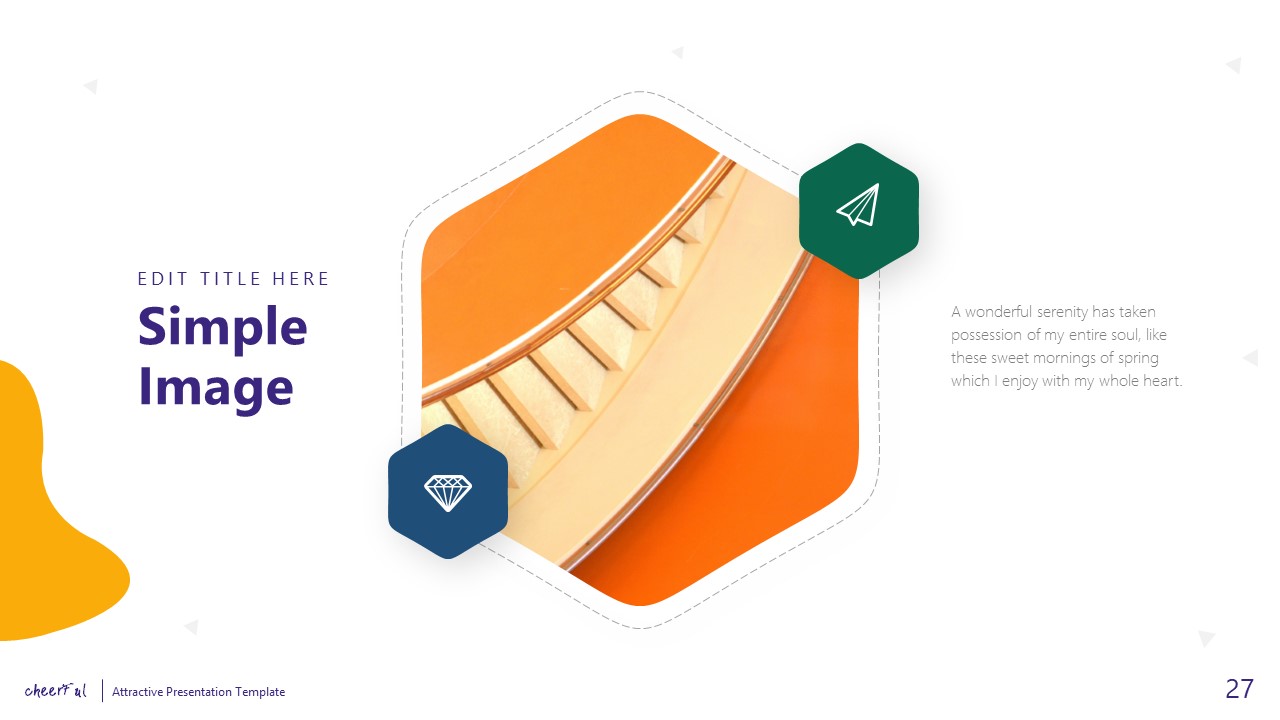 Cheerful - Attractive Powerpoint Template, Presentation Templates ...