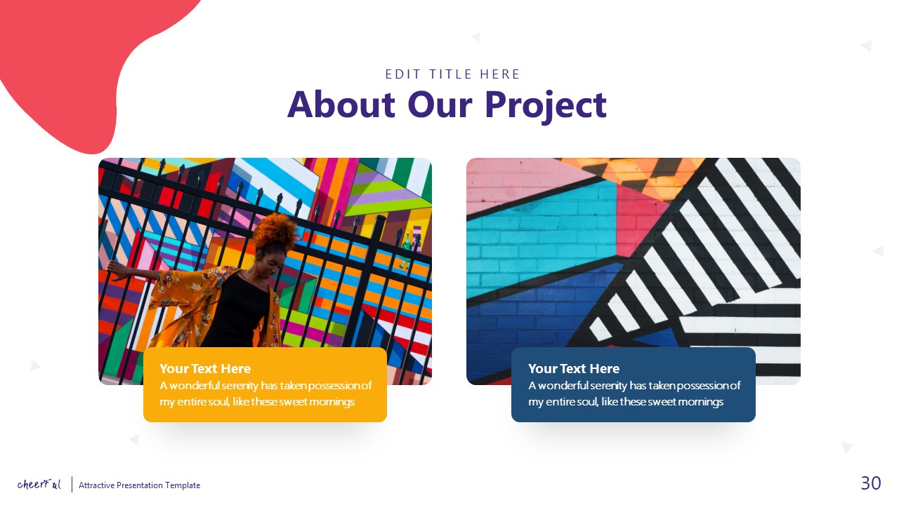 Cheerful - Attractive Powerpoint Template, Presentation Templates ...