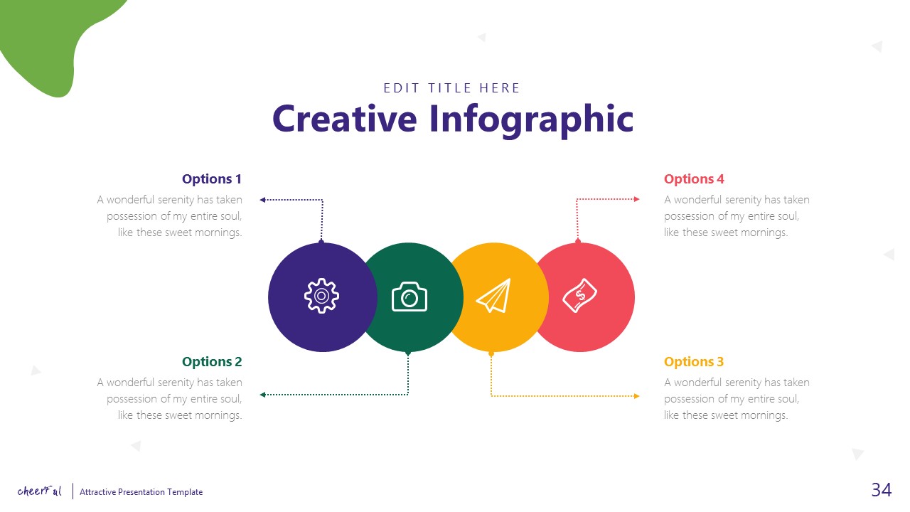 Cheerful - Attractive Powerpoint Template, Presentation Templates ...