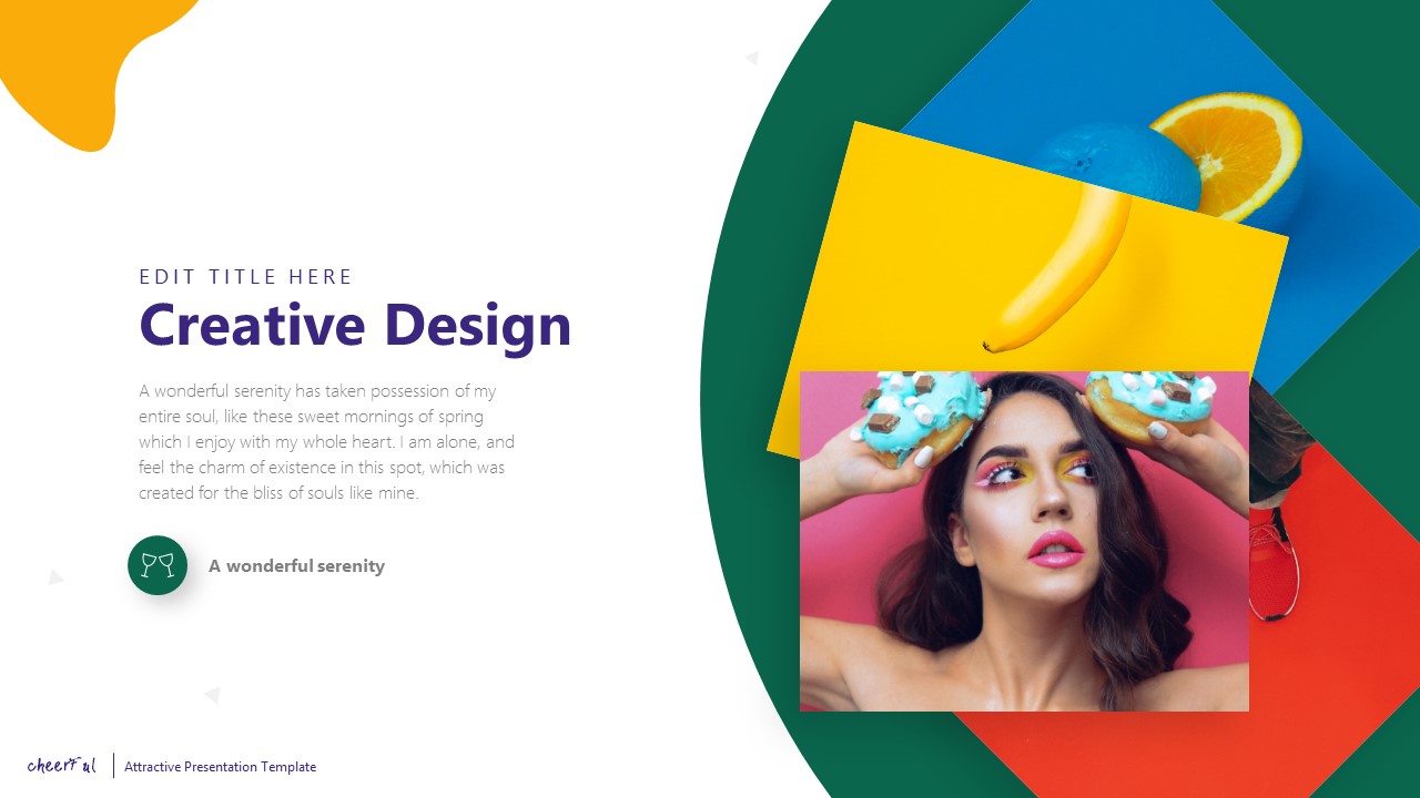 Cheerful - Attractive Powerpoint Template, Presentation Templates ...