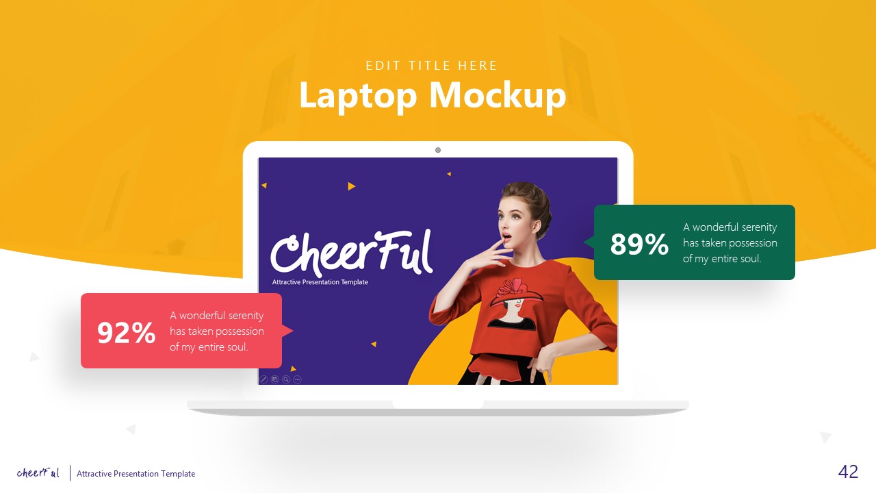 Cheerful - Attractive Powerpoint Template, Presentation Templates ...