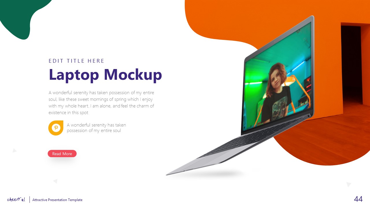 Cheerful - Attractive Powerpoint Template, Presentation Templates ...