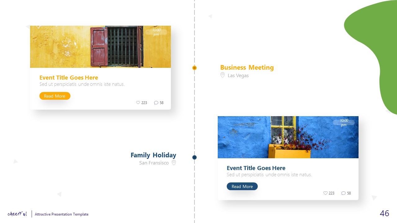 Cheerful - Attractive Powerpoint Template, Presentation Templates ...