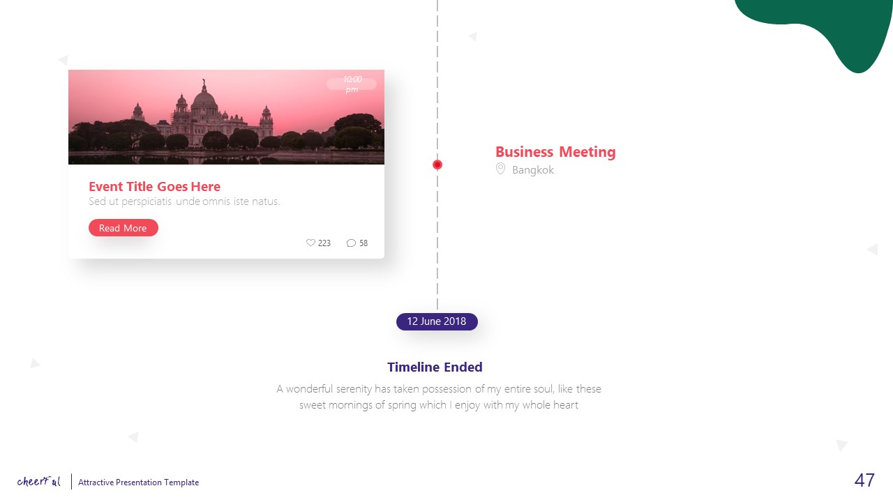 Cheerful - Attractive Powerpoint Template, Presentation Templates ...