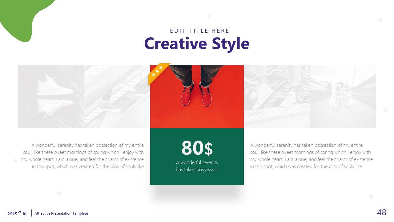 Cheerful - Attractive Powerpoint Template, Presentation Templates ...