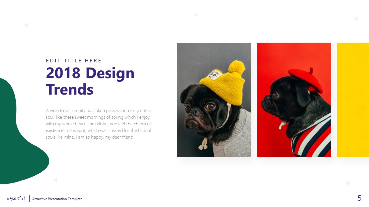 Cheerful - Attractive Powerpoint Template, Presentation Templates ...