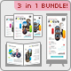 Business Bundle 3 In 1, Print Templates | GraphicRiver