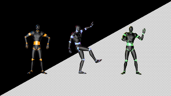 Humanoid Hip Hop Dancer, Motion Graphics | VideoHive