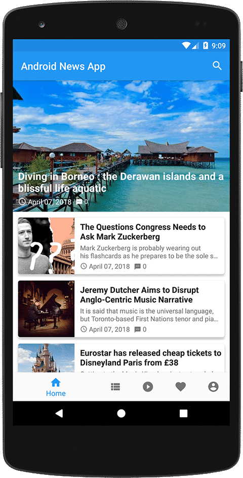 Android News App by solodroid | CodeCanyon