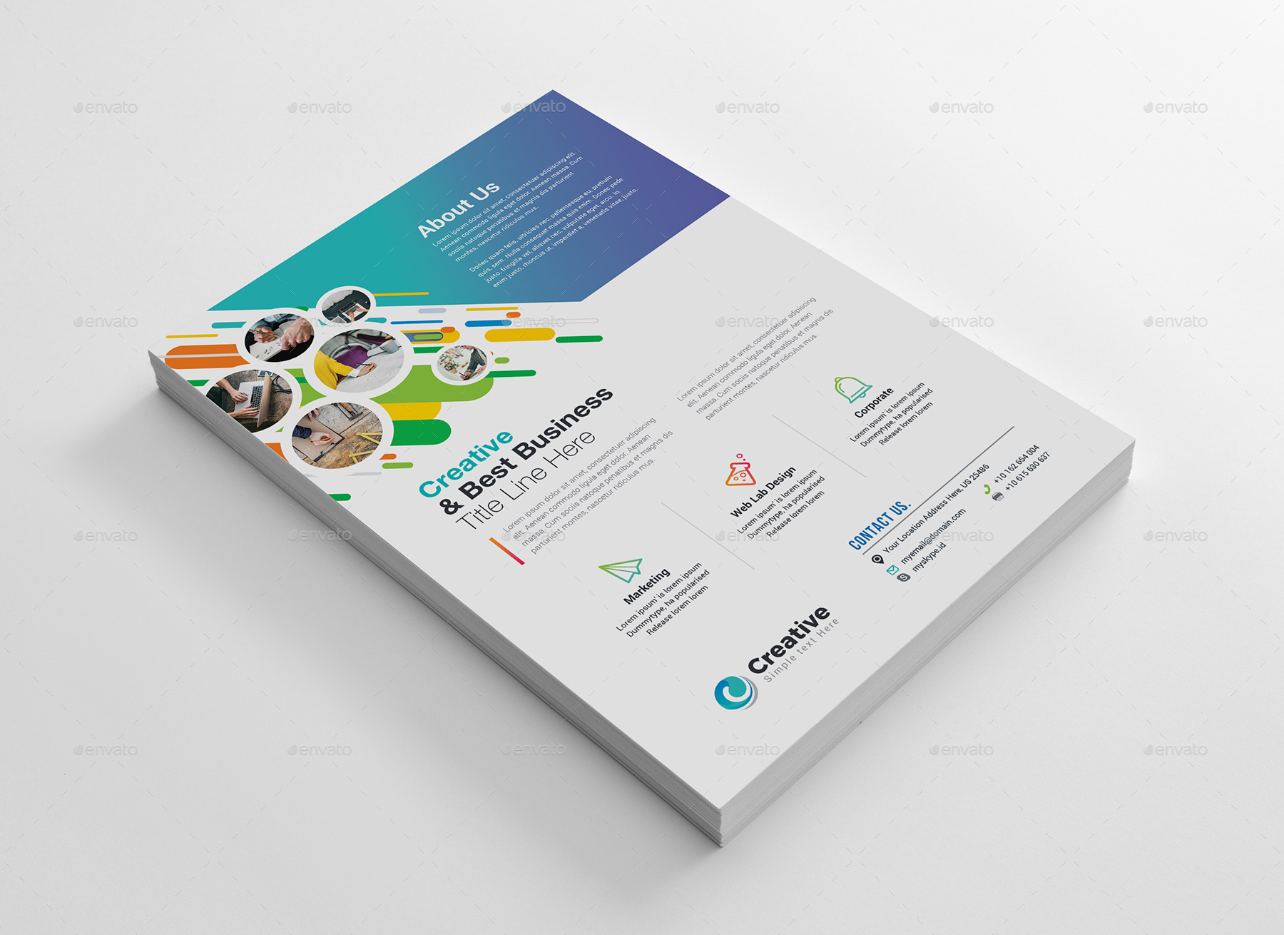 Both Side Flyer, Print Templates | GraphicRiver