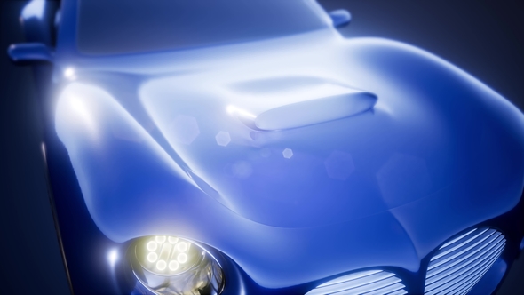 Luxury Brandless Sport Car, Motion Graphics | VideoHive