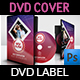 Music DVD Cover and Label Template, Print Templates | GraphicRiver